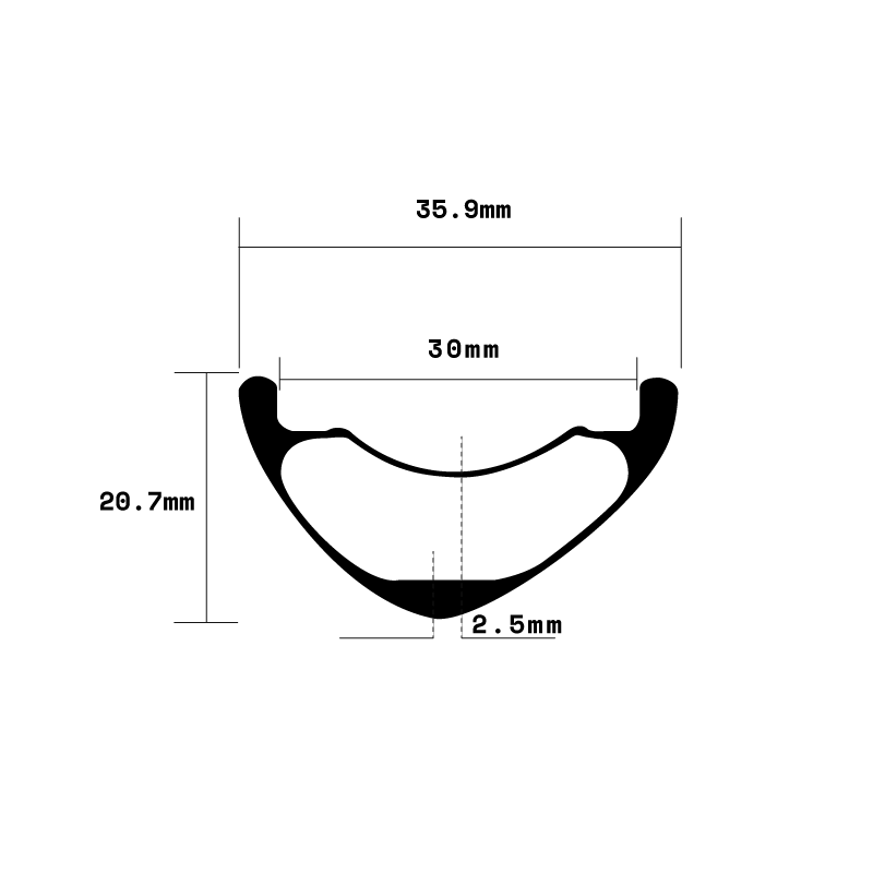 gída SL g2 29 - rim only – Logos Components